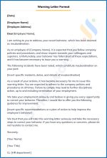 Write Insubordination Warning Letter With 5 Tips: Superworks