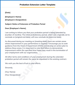Learn Dos & Don’ts of Probation Extension Letters | Superworks