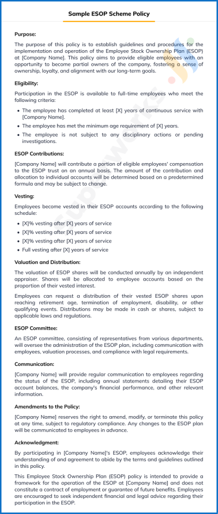 Effortless ESOP Policy Development Guide | Superworks