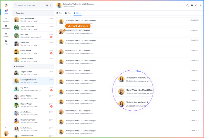 Connect us | Chatting Software | Super Chat | Superworks