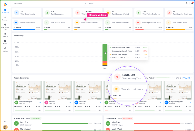 Employee Monitoring Software | Work Diary - Superworks