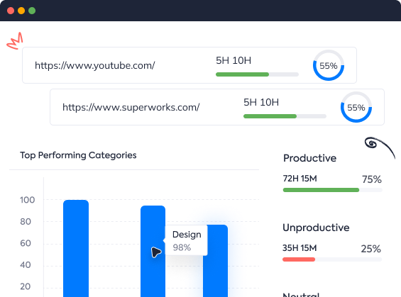 Employee Monitoring Software | Work Diary - Superworks
